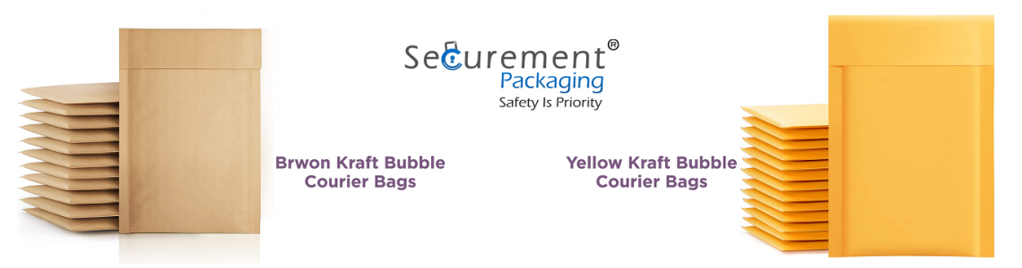 The Advantages of Kraft Paper Bubble Courier Bags for Shipping ! – Securement Packaging Private ...