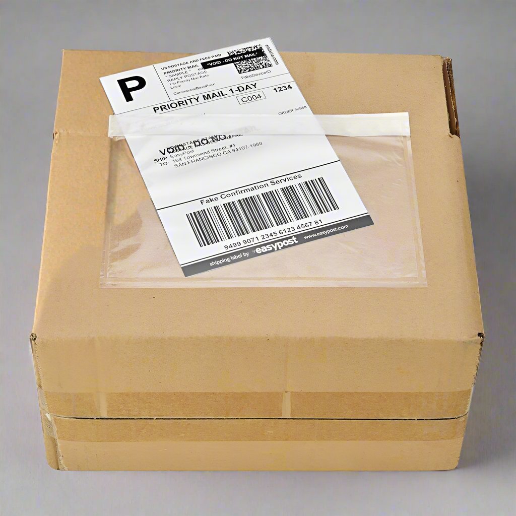 Packing List Envelopes - Attach document to the package – Securement ...