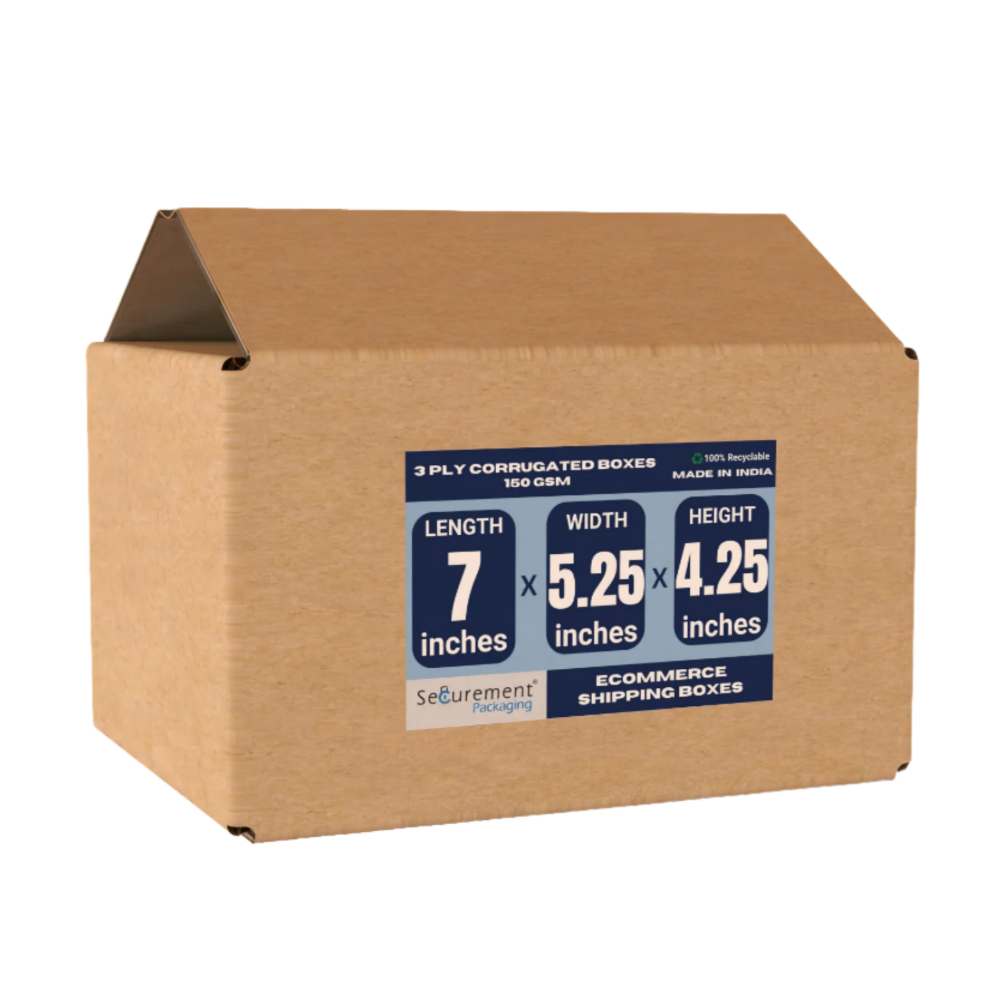 Corrugated Brown Packing Boxes - 3 PLY (150 GSM) Buy online ...