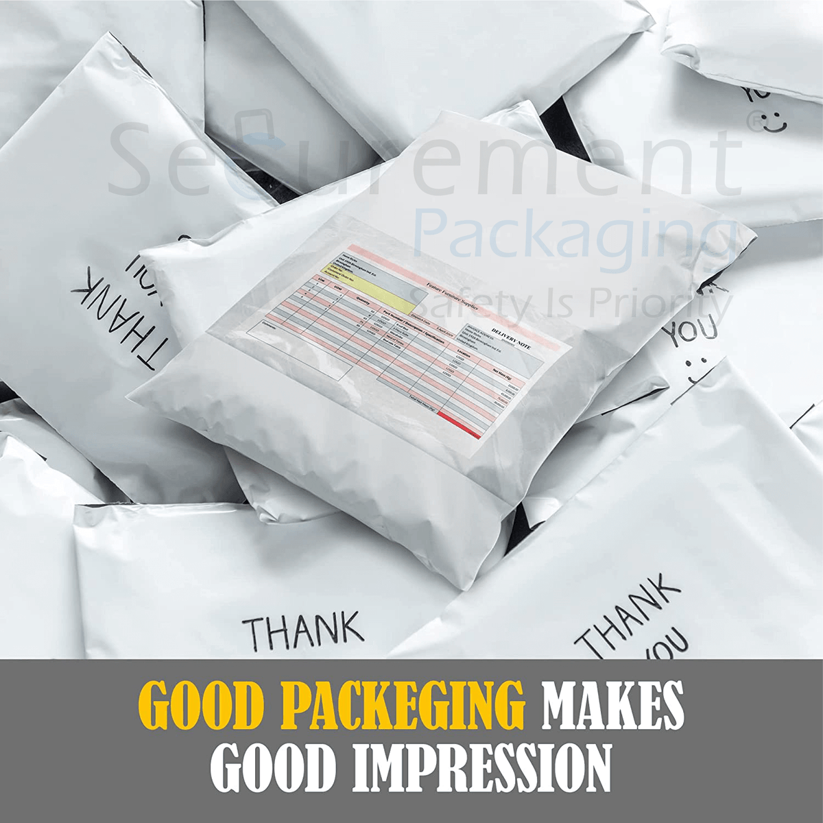Courier Packing Bags with POD Jacket - 60 Microns – Securement ...