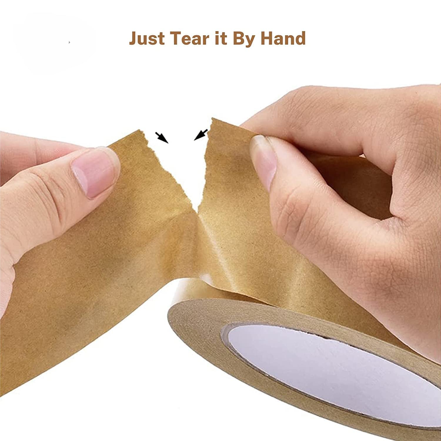 Kraft Paper Tape - Biodegradable Self-Adhesive (50m) – Securement ...