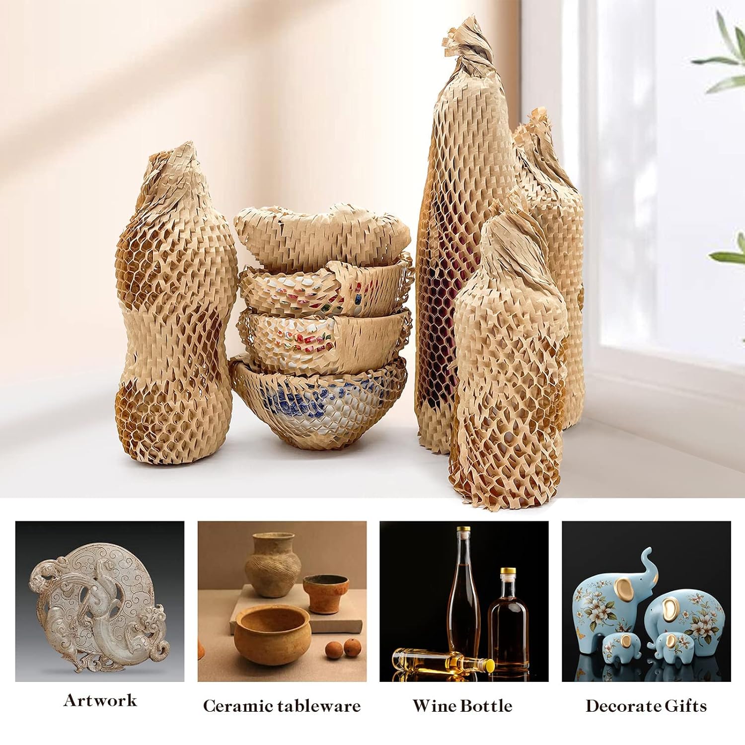 Honeycomb Paper Bubble Wrap Roll | Secure Packing Solution – Securement ...