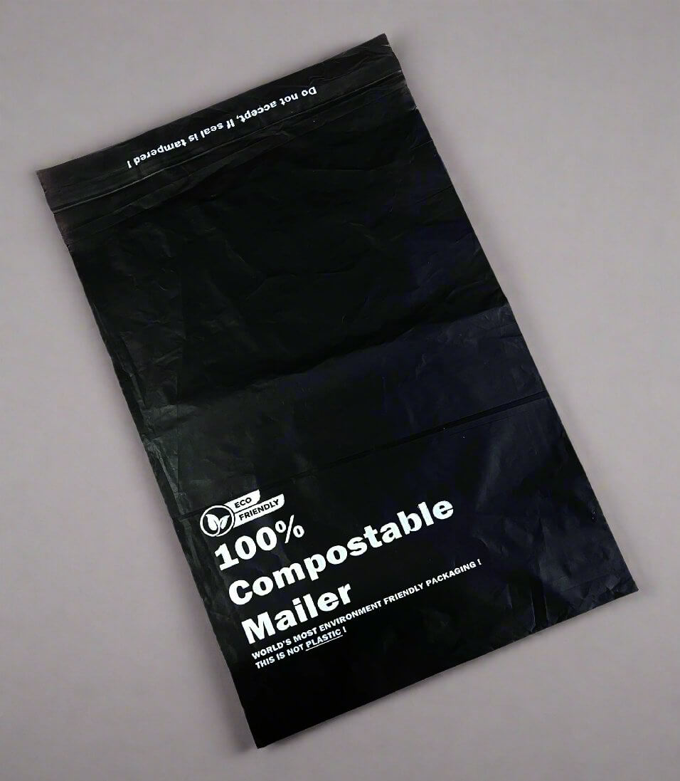 Compostable Courier Bags with Permanent Seal - Buy online – Securement ...