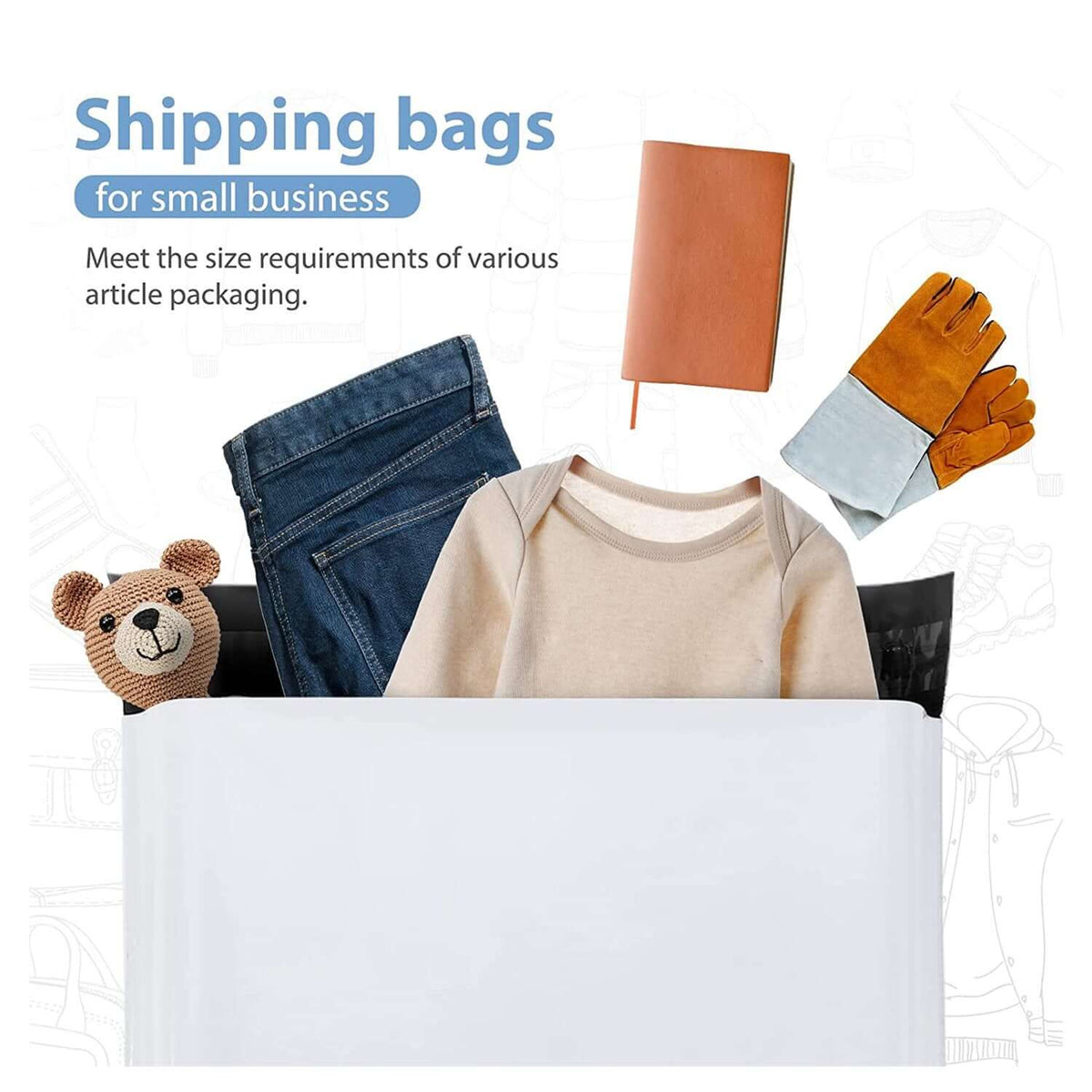 courier covers for packing no pod (60 Microns) | Securement ...