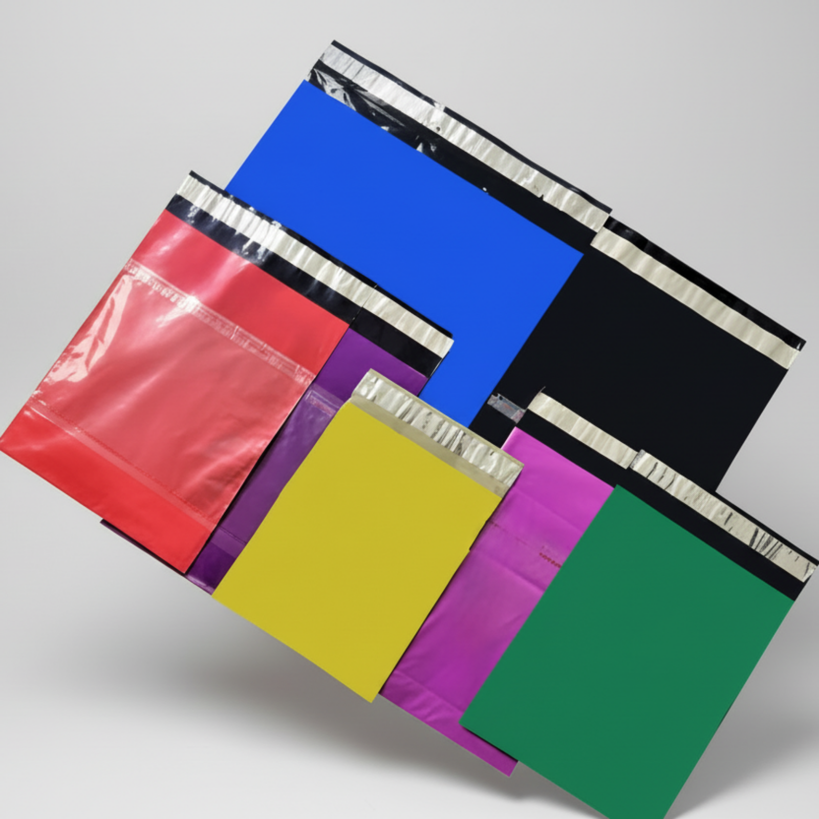 coloured courier bags: Red,Yellow - Buy Black Courier Bags – Securement ...