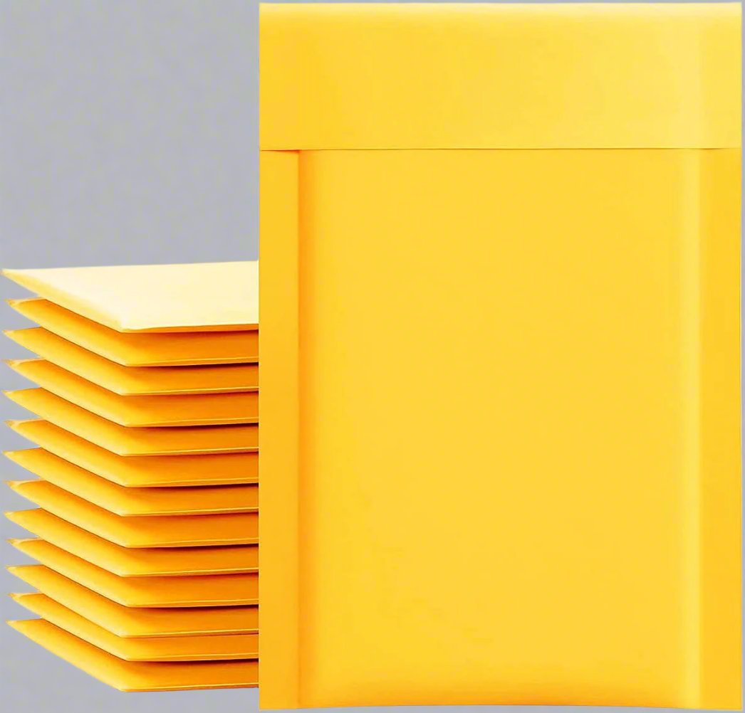 Kraft bubble padded mailers - Secure Courier bags – Securement ...