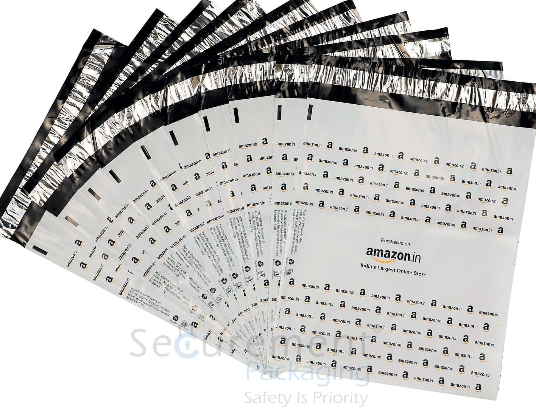 Amazon packaging material - Economy & Premium Courier Bags – Securement ...