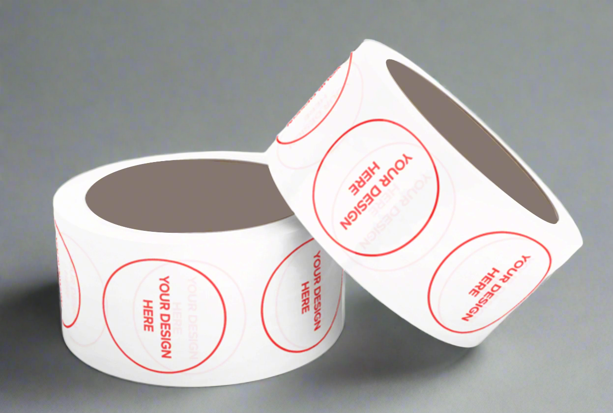 Custom Logo Tapes - 65M Length Roll Available At Securement Packaging ...